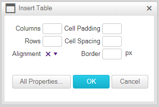 Creating and Editing Tables | MoST V4 Help