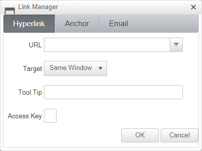Managing Links - Hyperlink Manager | MoST V4 Help