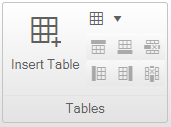 Creating and Editing Tables | MoST V4 Help