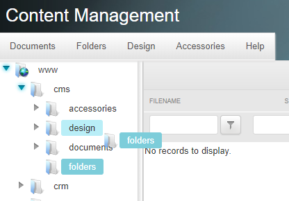 Moving a Folder to a New Location | MoST V4 Help